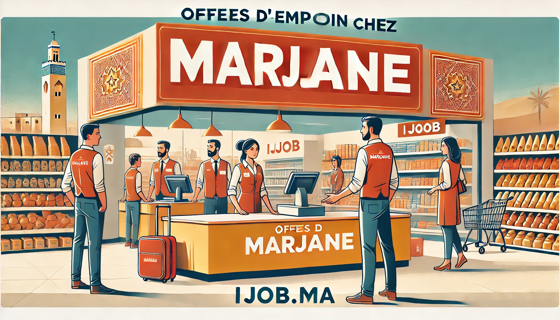 Rejoignez Marjane au Maroc : Offres d’Emploi pour Tous les Talents